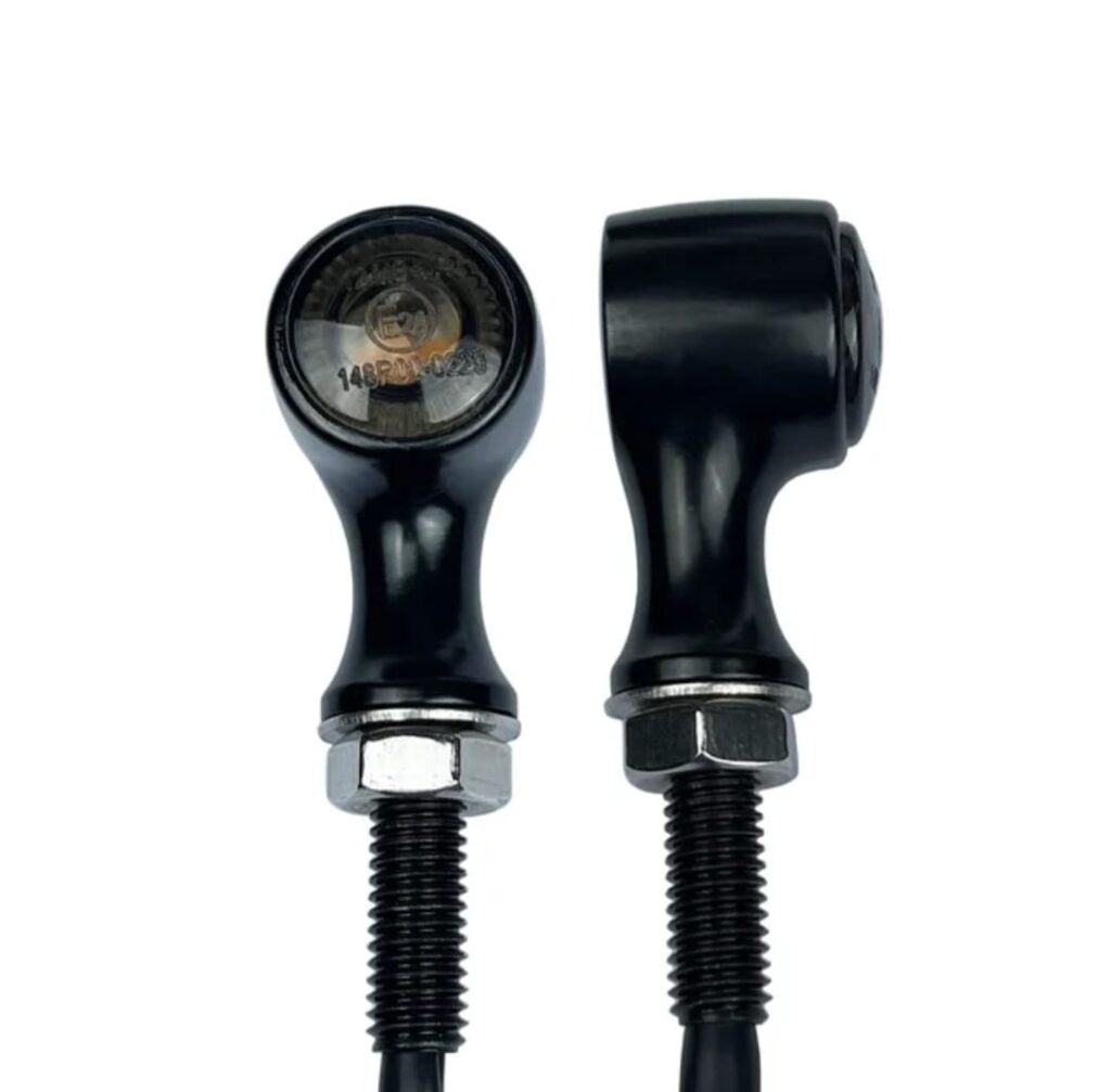 Mini turn signal / indicators glows red & amber for all Harley Davidson ...